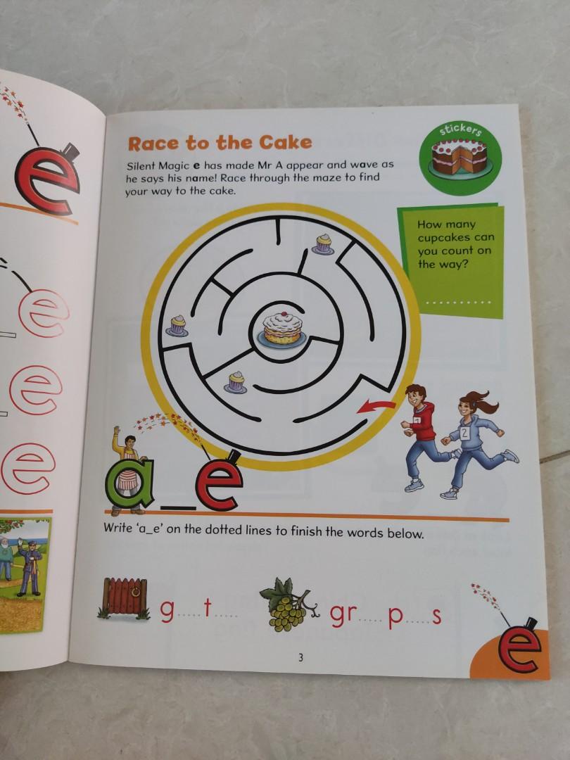Letterland phonics far beyond ABC activity book, Hobbies & Toys, Books ...