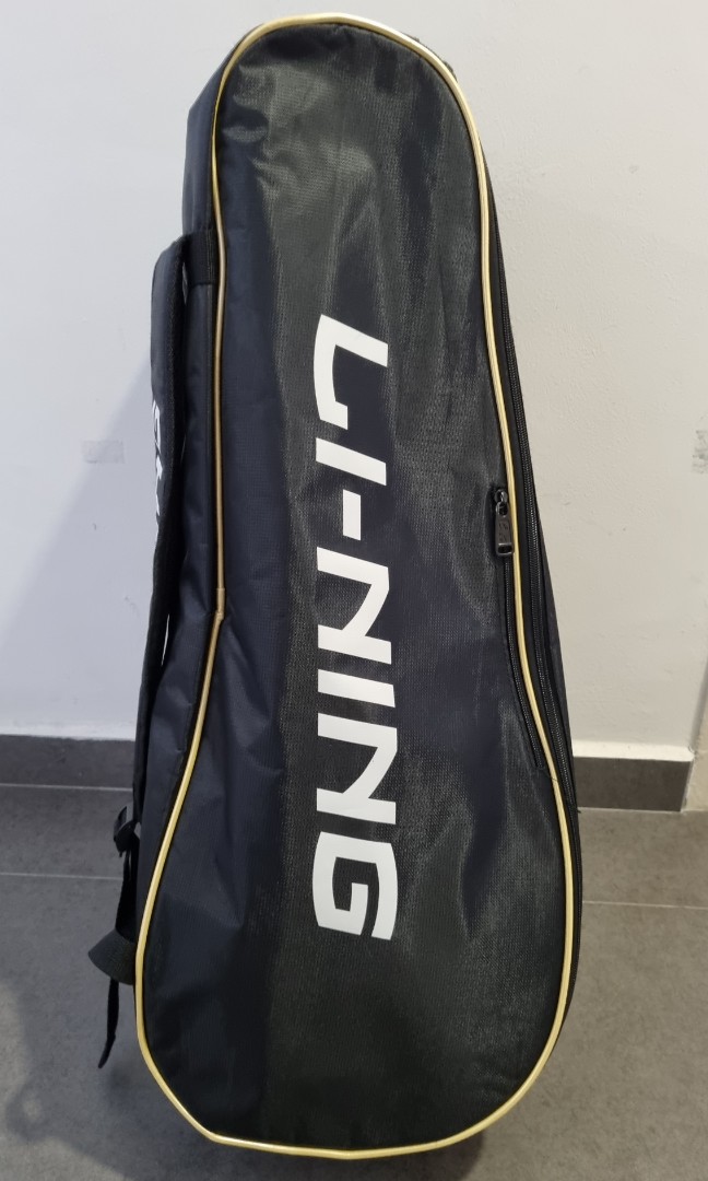Li Ning Racket Bag, Sports Equipment, Sports & Games, Racket & Ball ...
