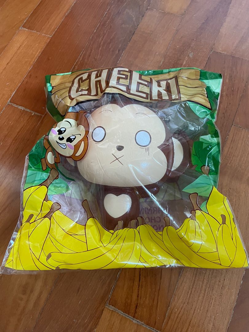 Licensed Cheeky Monkey Squishy, Hobbies & Toys, Toys & Games on Carousell