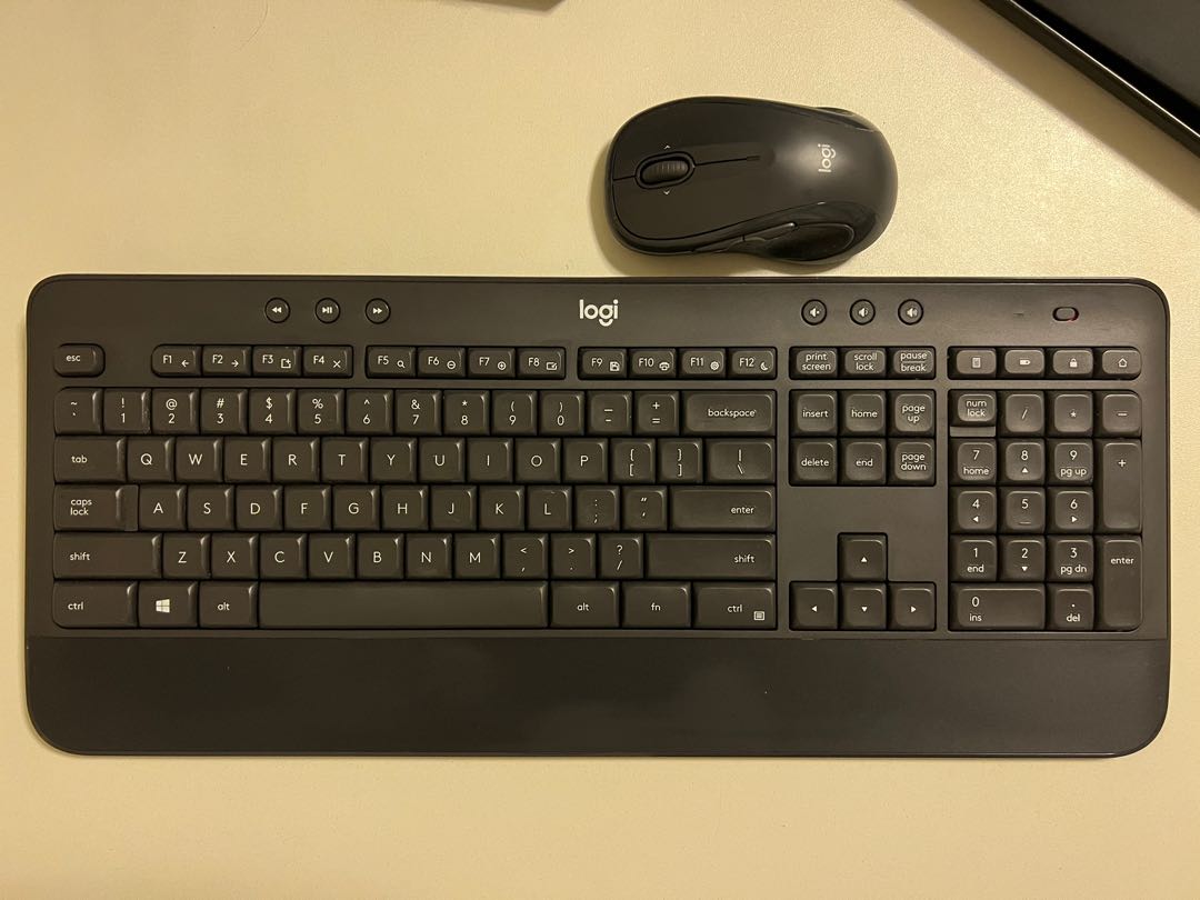 Logitech MK545 Advanced Keyboard & Mouse Wireless, Computers & Tech ...