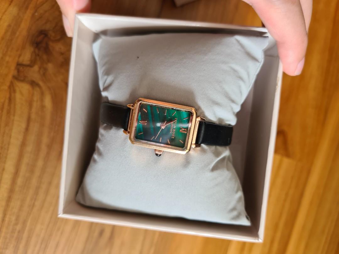 Lola Rose Green Square watch, Women's Fashion, Watches & Accessories ...