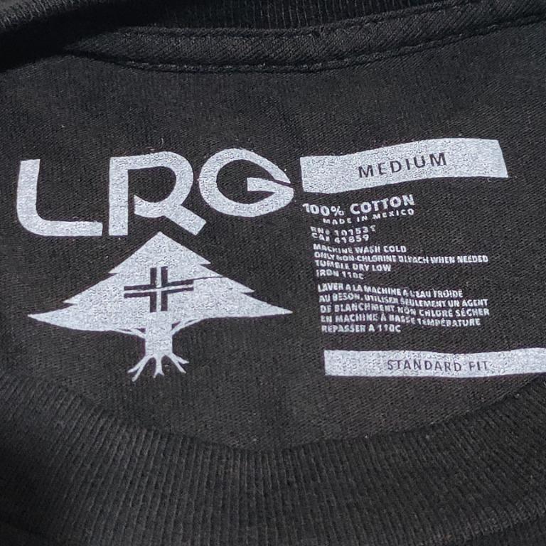 LRG Lifted Research Group Made of Trees Tshirt, Men's Fashion, Tops ...