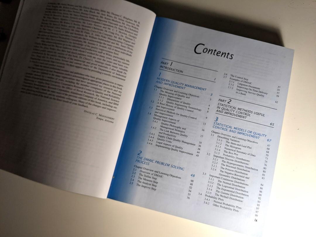 MA4854 Quality Assurance and Management textbook on Carousell