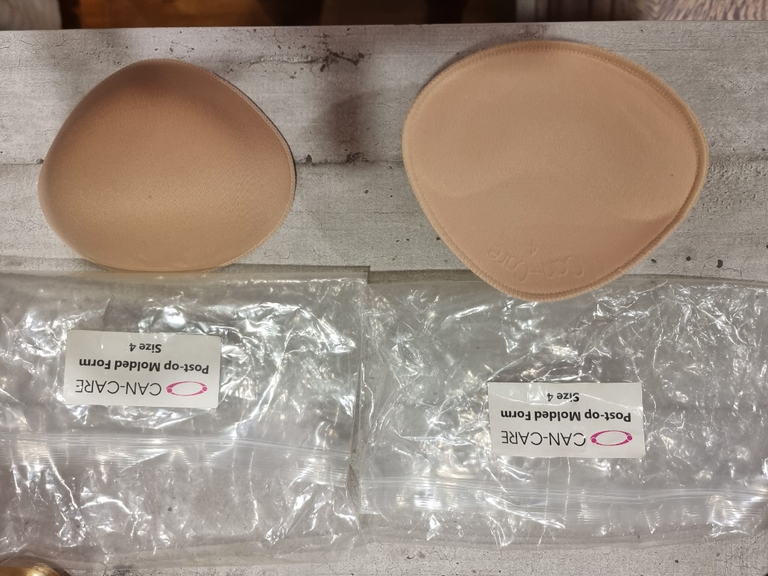Mastectomy prosthesis foam breast form, Beauty & Personal Care on Carousell