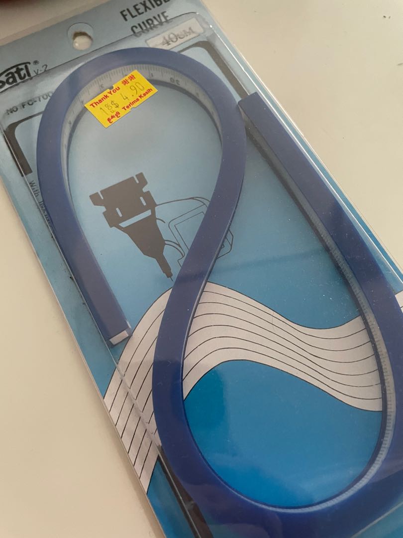 Math Curve Ruler, Hobbies & Toys, Stationery & Craft, Stationery ...