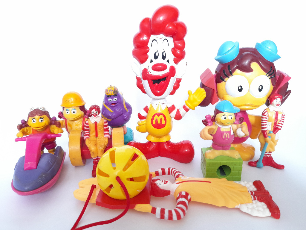 Mcdonalds Mcdo toys Happy Meal Vintage birdie grimace collectible toy ...