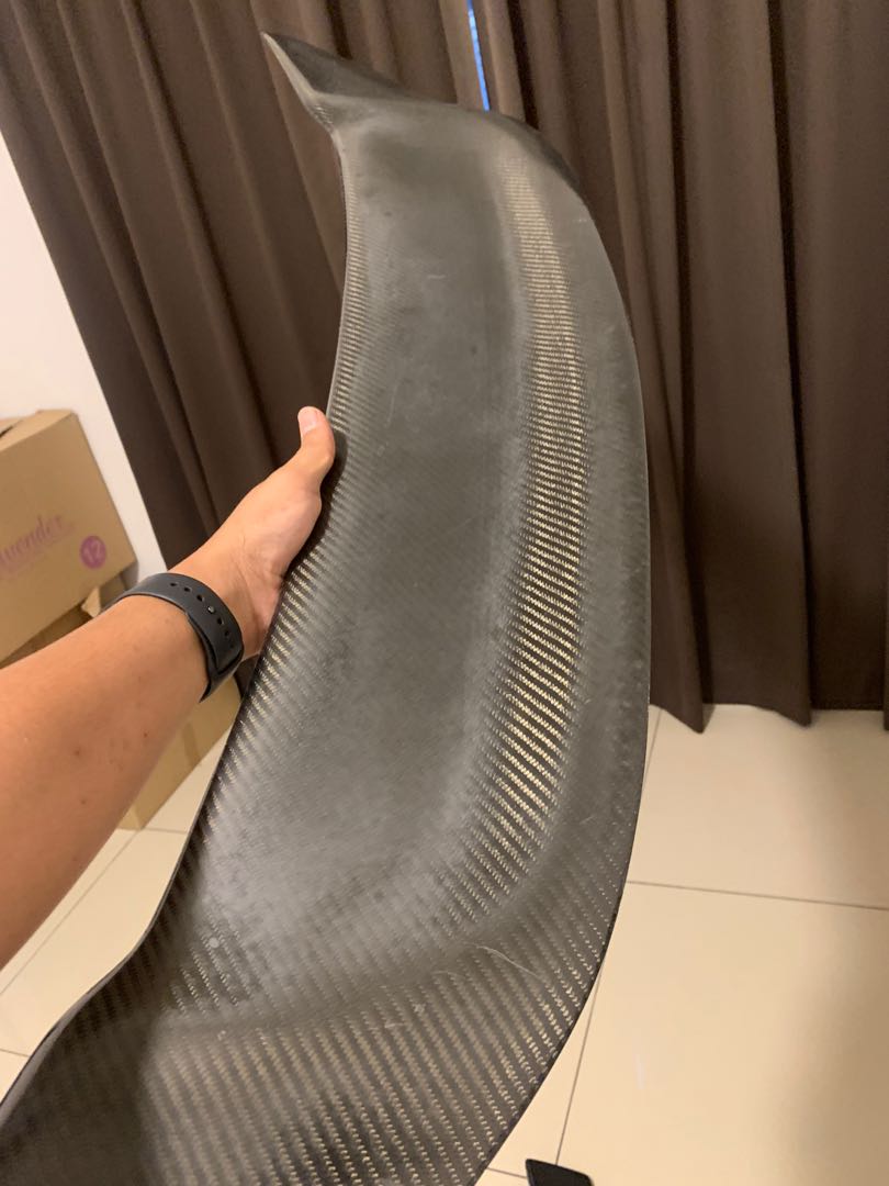 MERCEDES W204 RENNTECH CARBON FIBRE BOOT SPOILER, Auto Accessories on ...