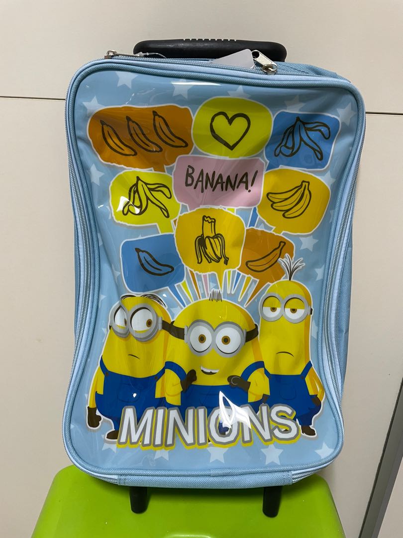 Minion luggage for kids from Japan, Hobbies & Toys, Travel, Luggage on ...