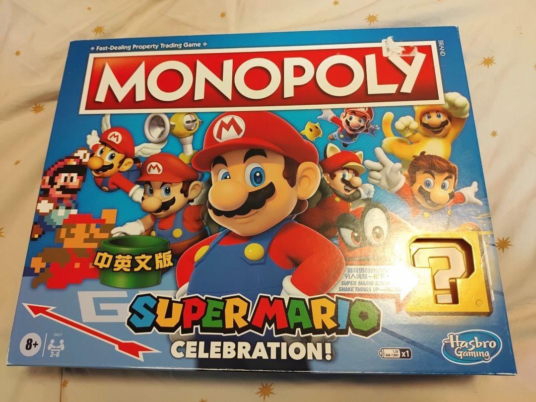 Monopoly Mario board game, 興趣及遊戲, 玩具 & 遊戲類 - Carousell