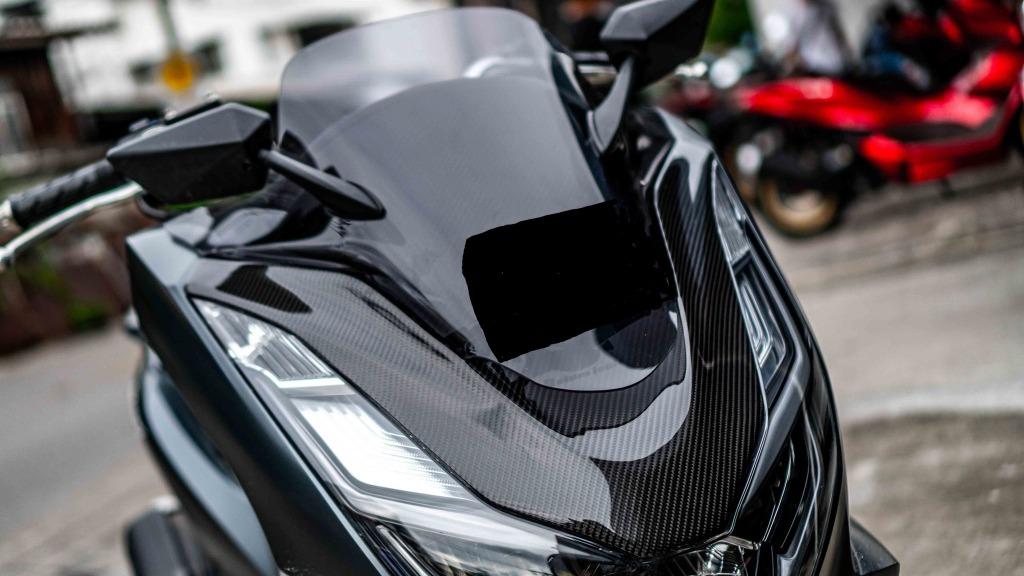 Moto Lassy Singapore Honda PCX 160 2021 Version 17 Carbon Front Panel ...