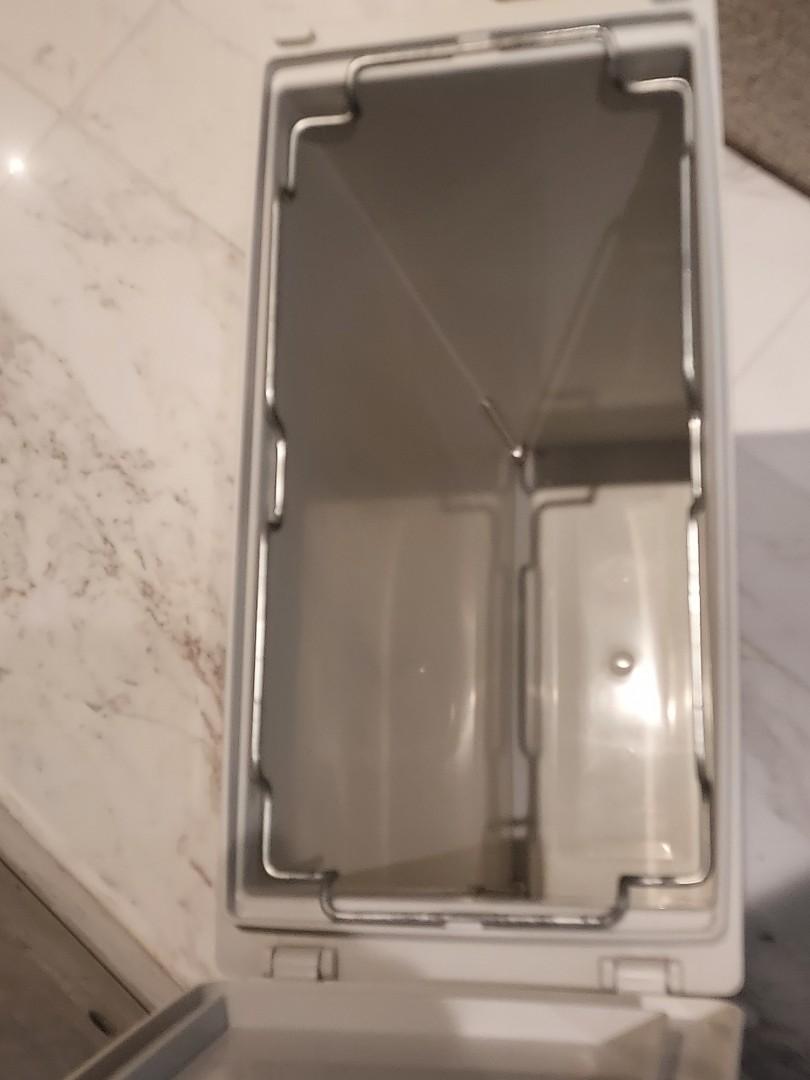 Muji Polypropylene Dust box with lid Used, Furniture & Home Living ...