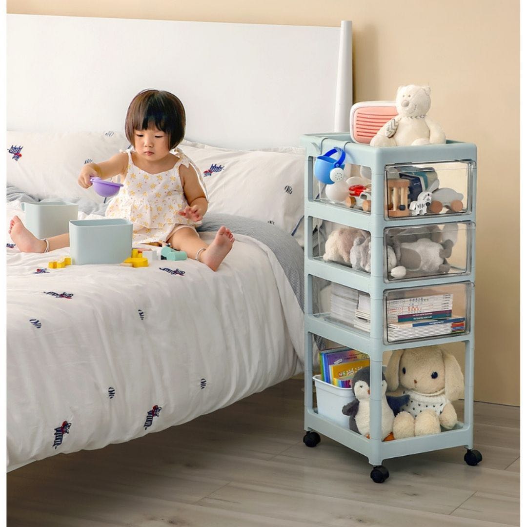 New born nursery storage trolley cart, Babies & Kids, Baby Nursery ...