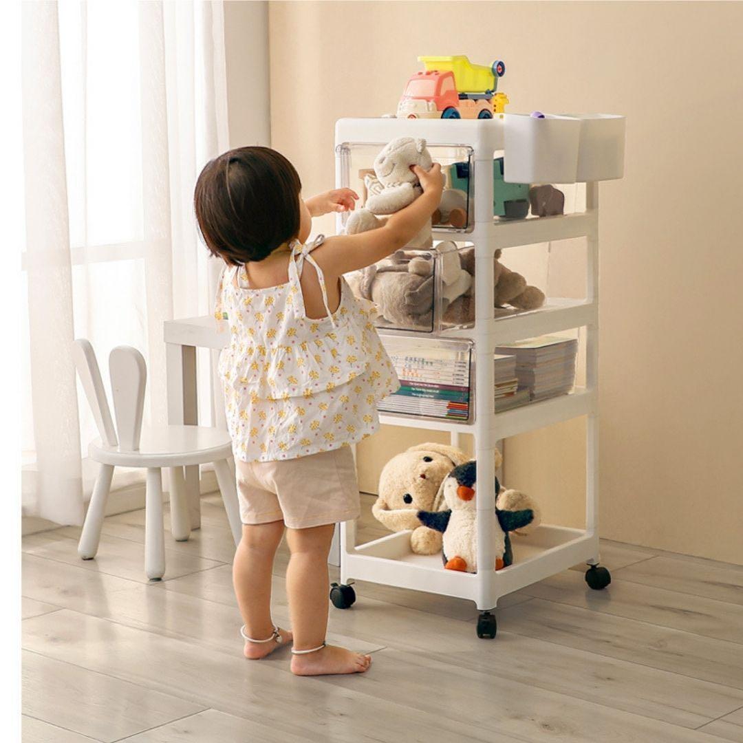 New born nursery storage trolley cart, Babies & Kids, Baby Nursery ...