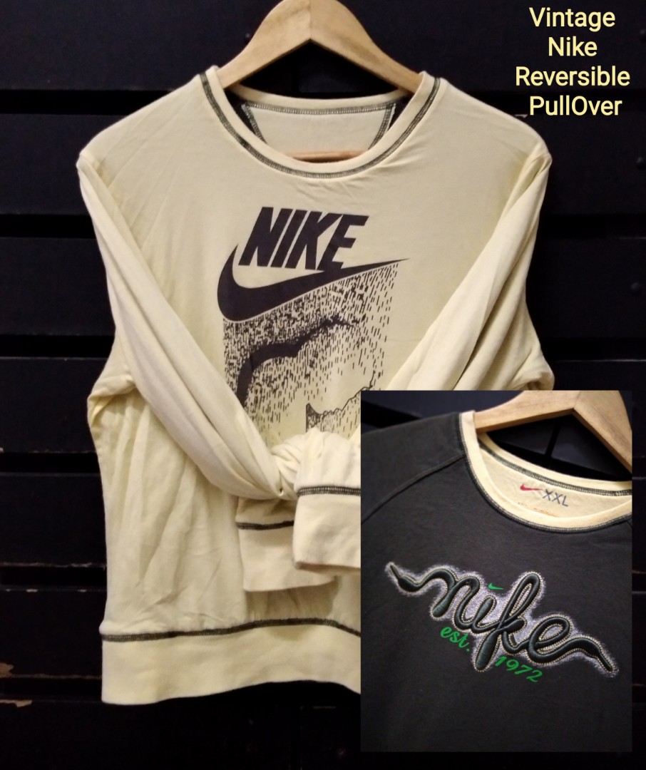 NIKE REVERSIBLE PULLOVER, Women's Fashion, Coats, Jackets and Outerwear ...