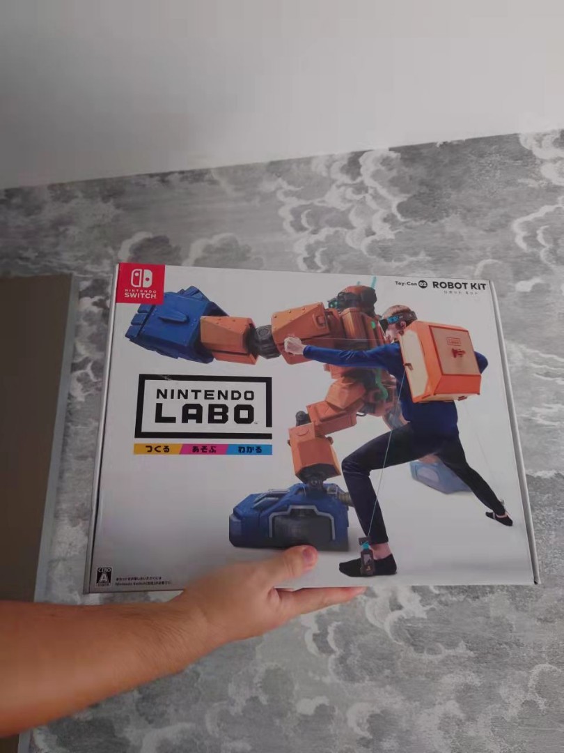 Nintendo Switch Labo Robot Kit, Video Gaming, Video Games, Nintendo on Carousell