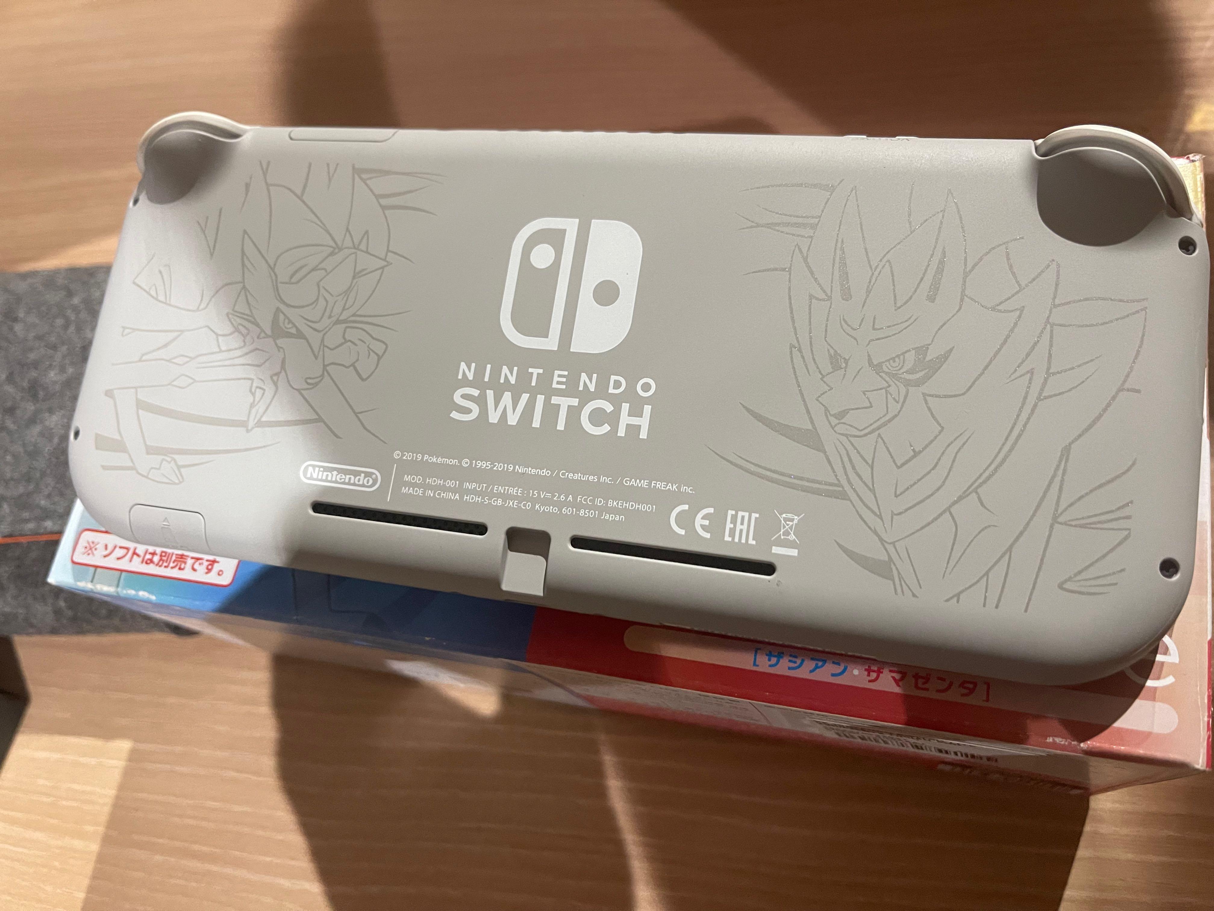 Nintendo Switch Lite (Pokemon Sword and Shield Ver.), Video Gaming ...