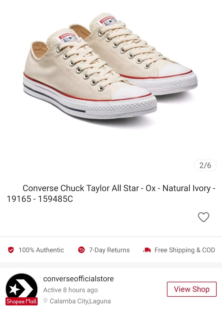 Original Converse Chuck Taylor All Stars, Men's Fashion, Footwear ...