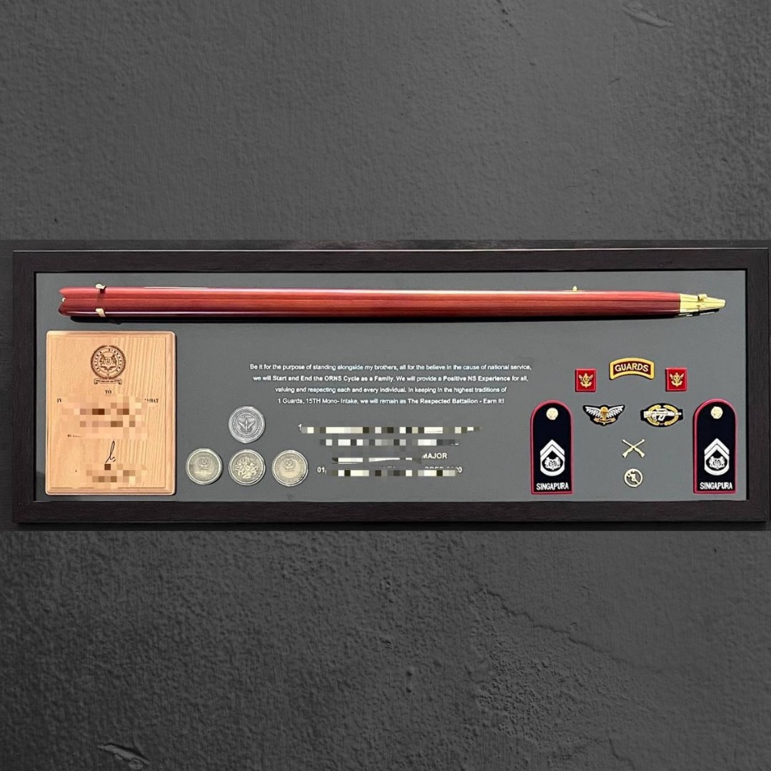 Pace Stick Display Case (Horizontal) - Army/ Navy/ Air Force/, Hobbies ...