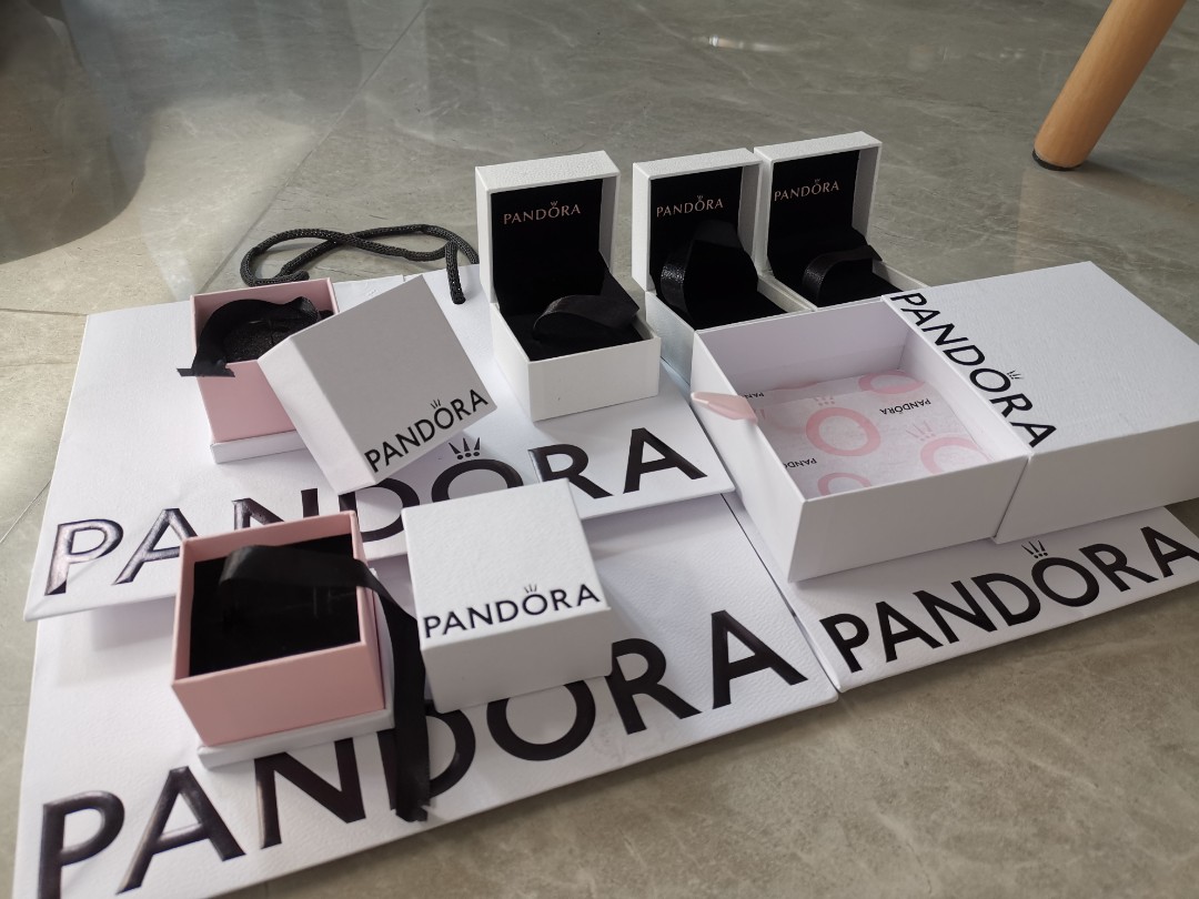 Pandora box and paper bag, Luxury, Accessories on Carousell