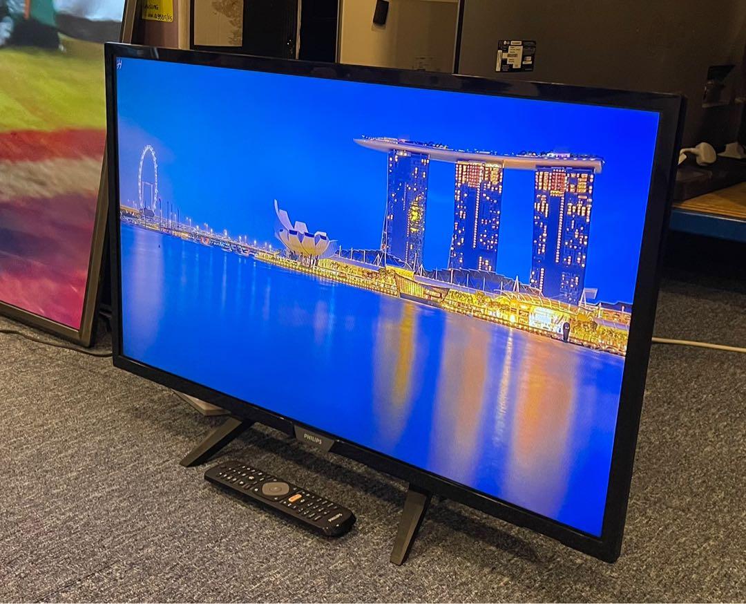 Philips 32” 32PHT5102/98 Smart Tv, TV & Home Appliances, TV ...