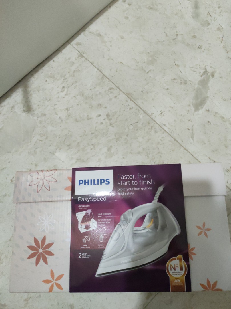 Philips Easyspeed iron for sale, TV & Home Appliances, Irons & Steamers ...