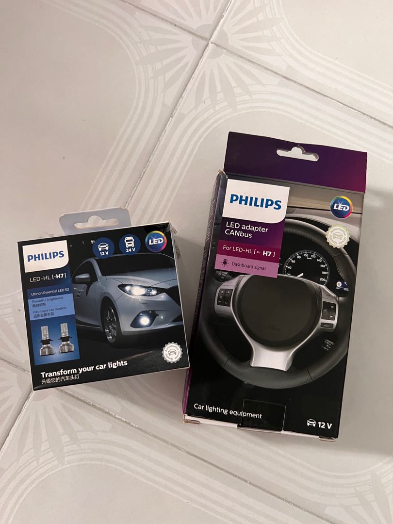 Philips H7 Ultinon LED Bulb, Car Accessories, Electronics & Lights on ...