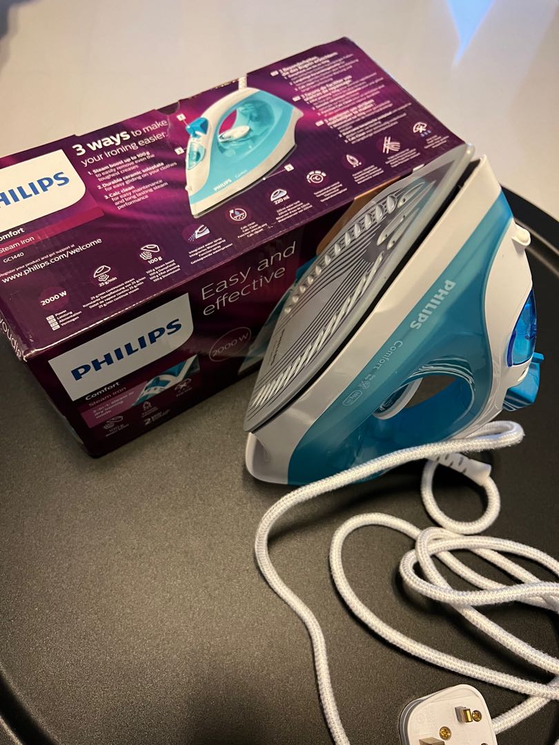 Philips Iron, TV & Home Appliances, Irons & Steamers on Carousell