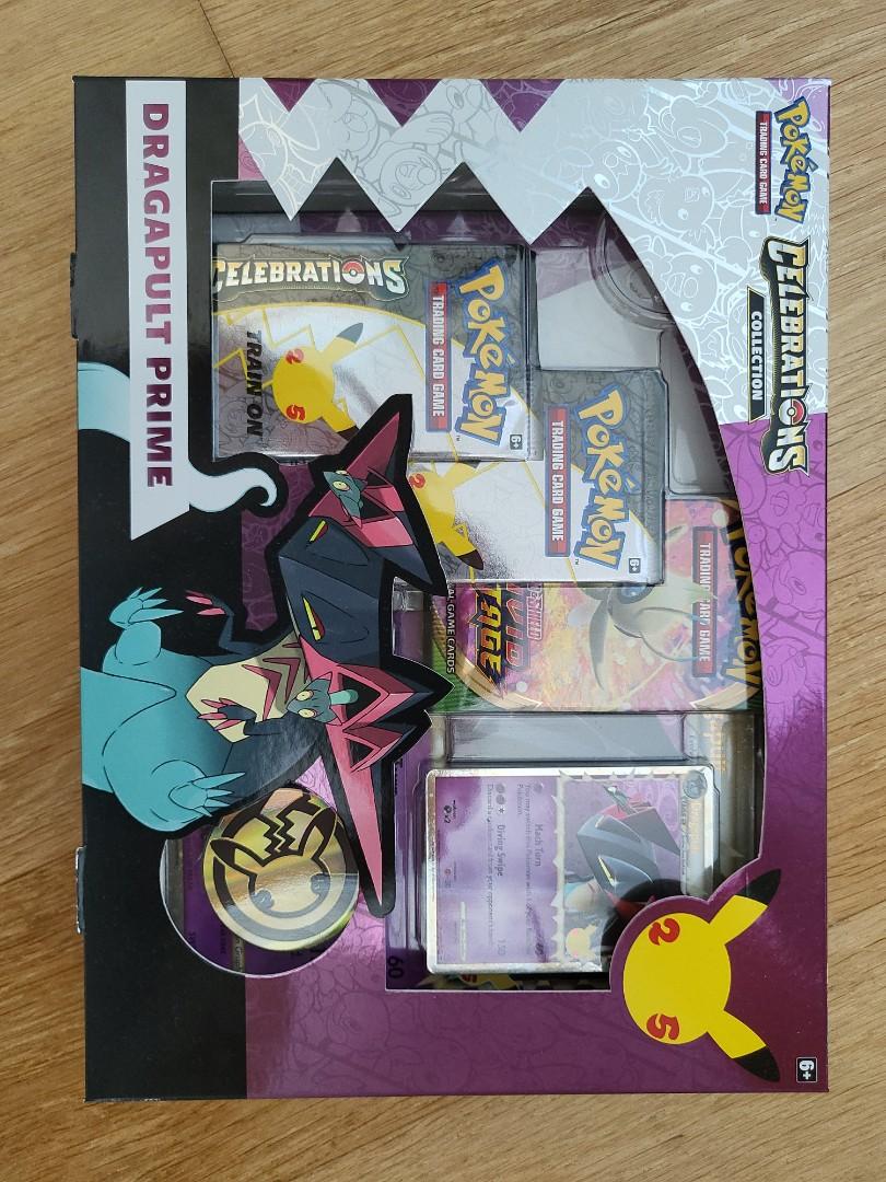 Pokemon Dragapult Prime Celebration Set, Hobbies & Toys, Toys & Games ...