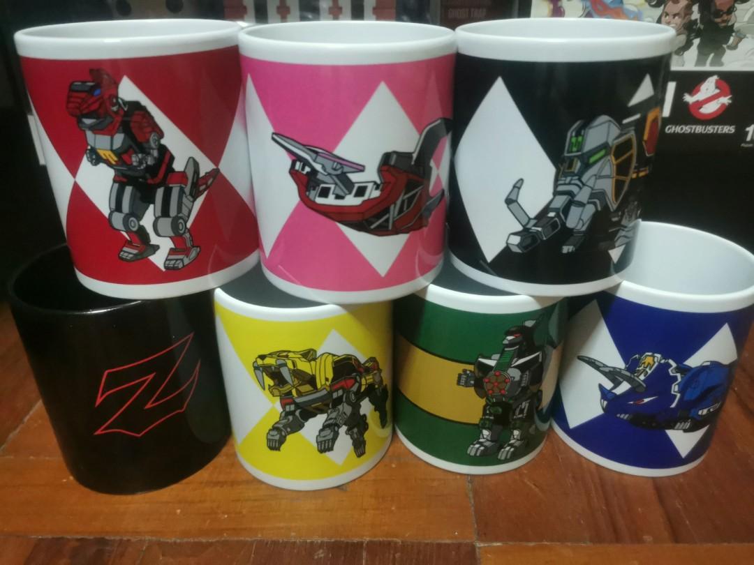 Power rangers collector cups, Furniture & Home Living, Kitchenware ...