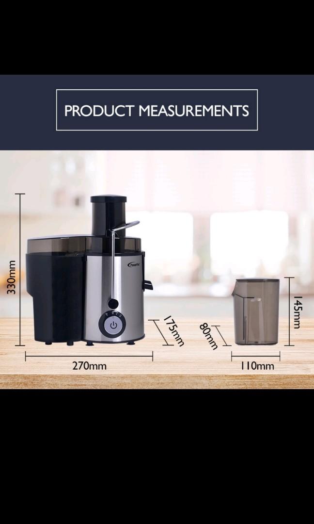 PowerPac Juice Extractor PP3405, TV & Home Appliances, Kitchen ...