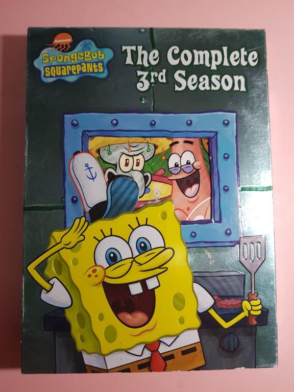 [Preloved] Spongebob Squarepants Original DVD Boxset Seasons 1 to 3 ...