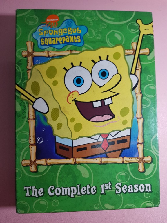 [Preloved] Spongebob Squarepants Original DVD Boxset Seasons 1 to 3 ...