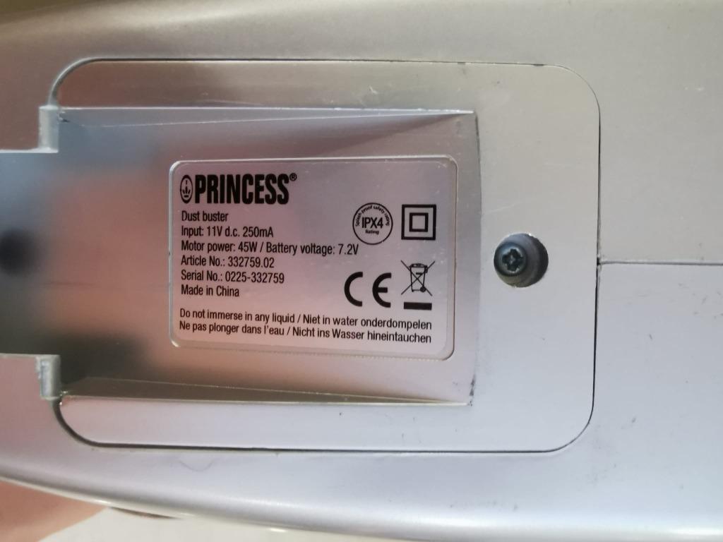 Princess Dust Buster wireless ( hand held Vacumn ) @ 10 SGD , (original ...