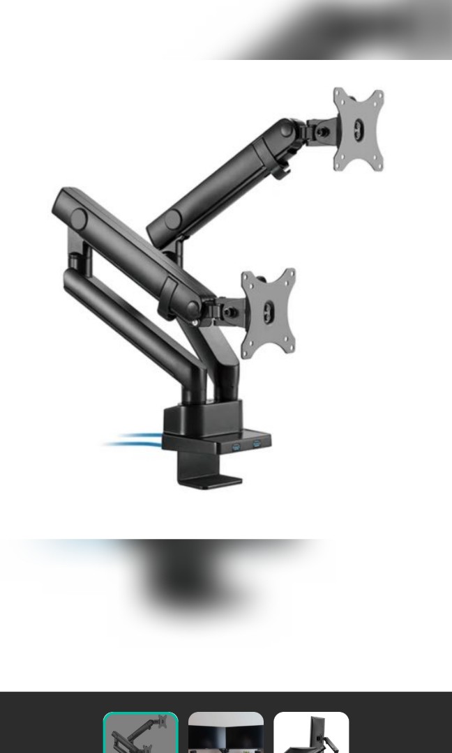 PRISM+ Arc Stealth Dual Pro Monitor Stand, Computers & Tech, Parts ...