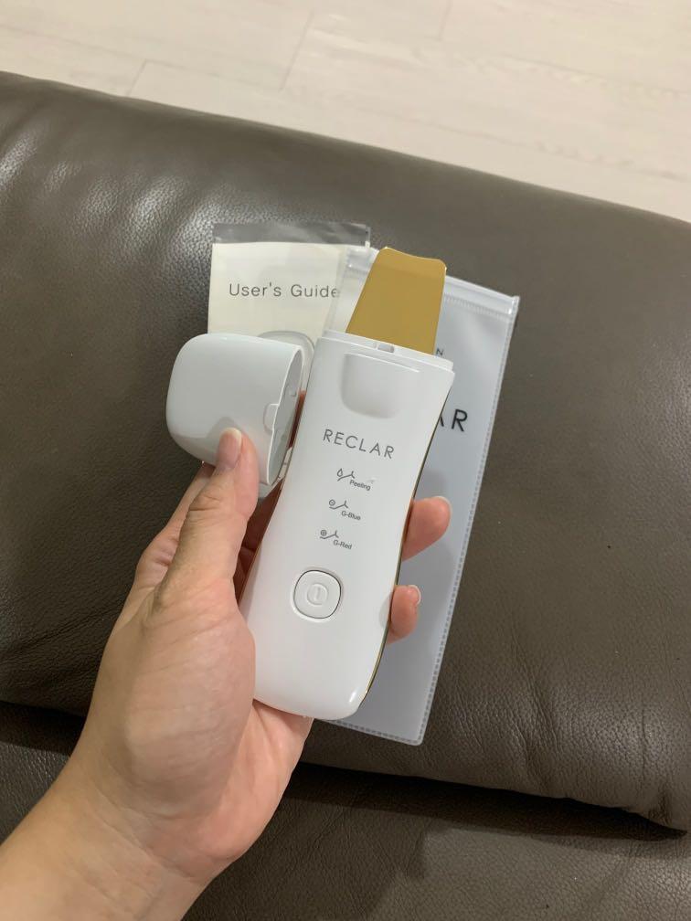 Reclar Gold Galvanic Ion Water Peeling Device, Beauty & Personal Care ...