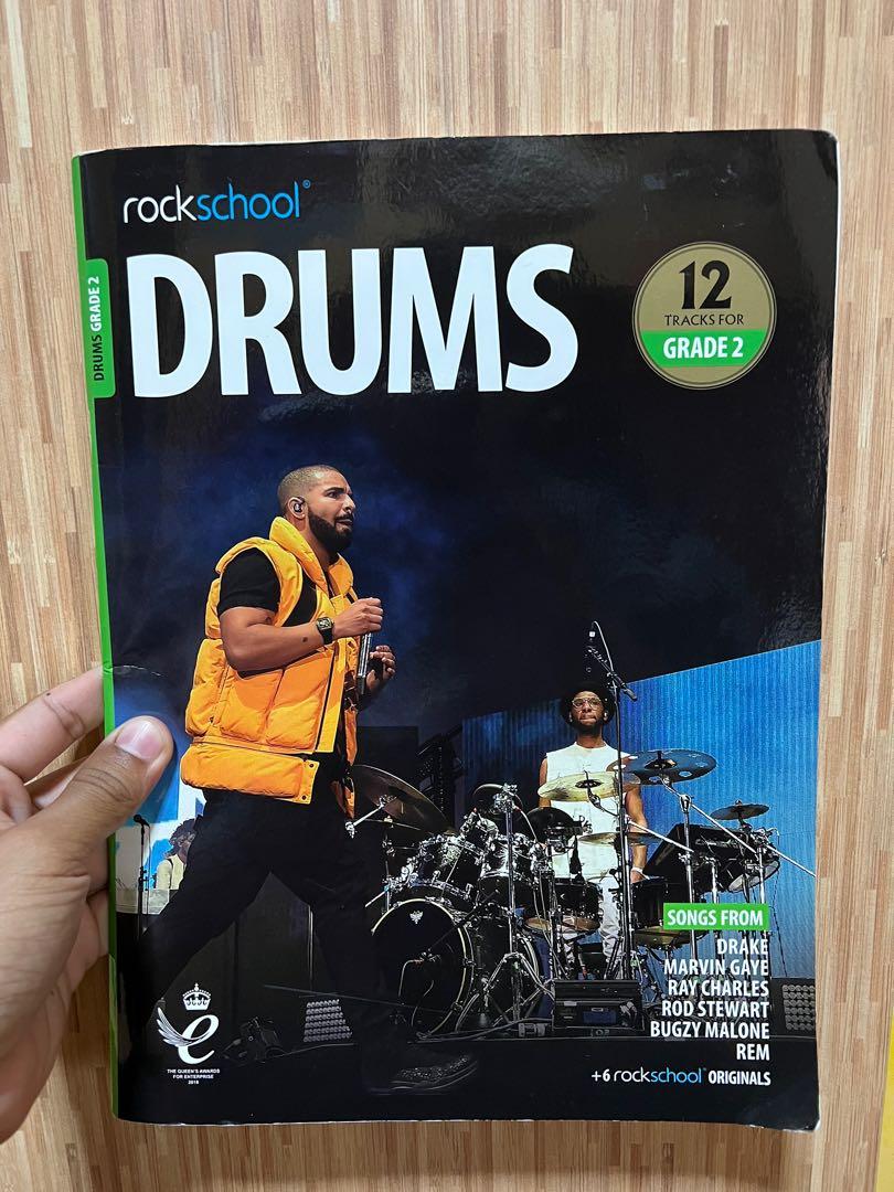 Rockschool Drums Grade 2, Hobbies & Toys, Music & Media, Music Scores ...