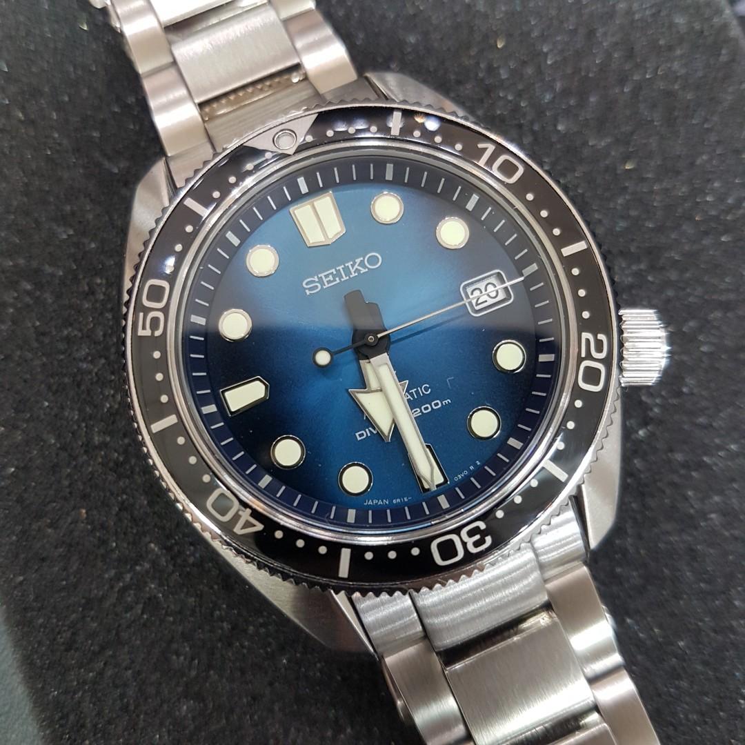 Discontinued Seiko SPB083J1 SPB083 Great Blue Hole JDM Marinemaster 200 ...