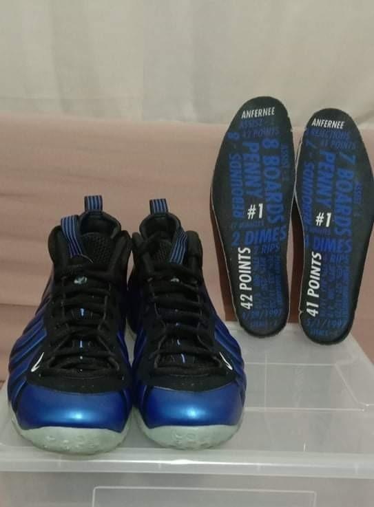 Sharpie foamposite Penny Hardaway Nike, Men's Fashion, Footwear ...