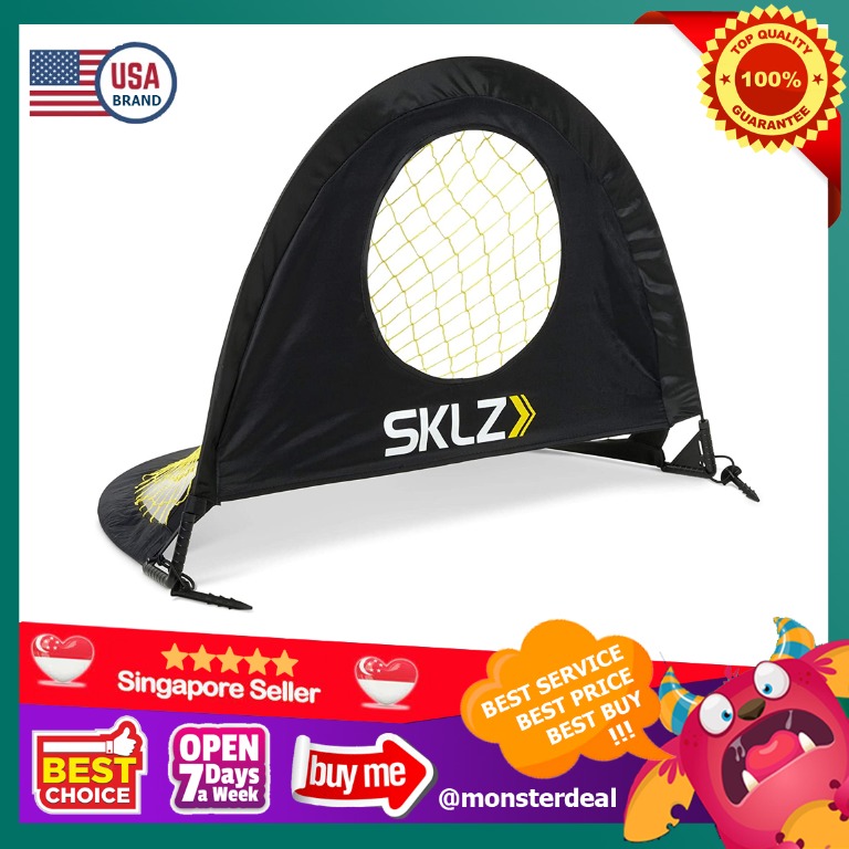 SKLZ 2-in-1 Precision Pop-Up Soccer Goal and Target Trainer, Sports Equipment, Other Sports ...