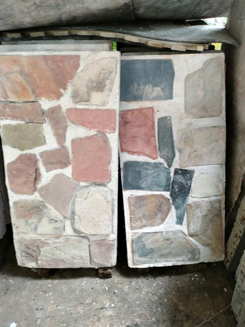 Slates stepping stones 12x24 inches, Furniture & Home Living, Home ...