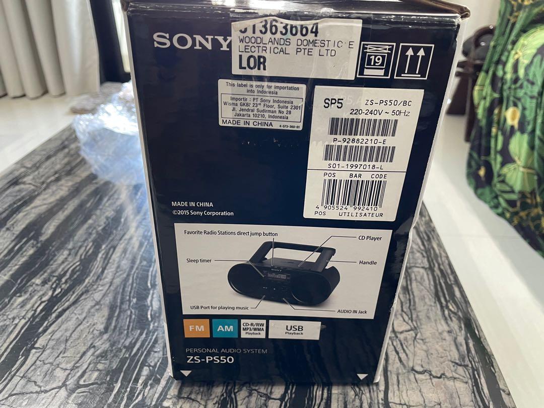 Sony Radio Boombox, Audio, Portable Music Players on Carousell