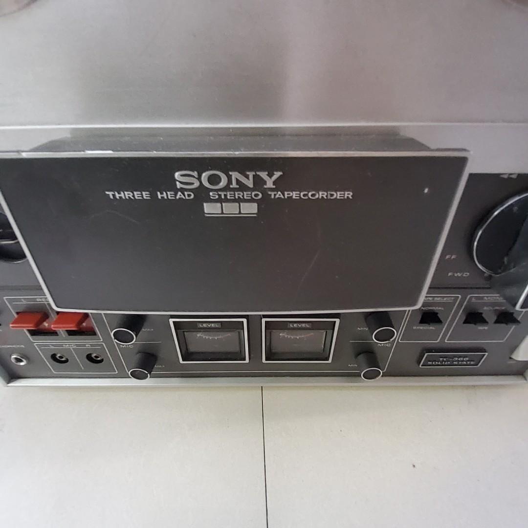 SONY TC366 REEL TO REEL. MADE IN JAPAN. 220 VOLTS. WORKING, Audio ...