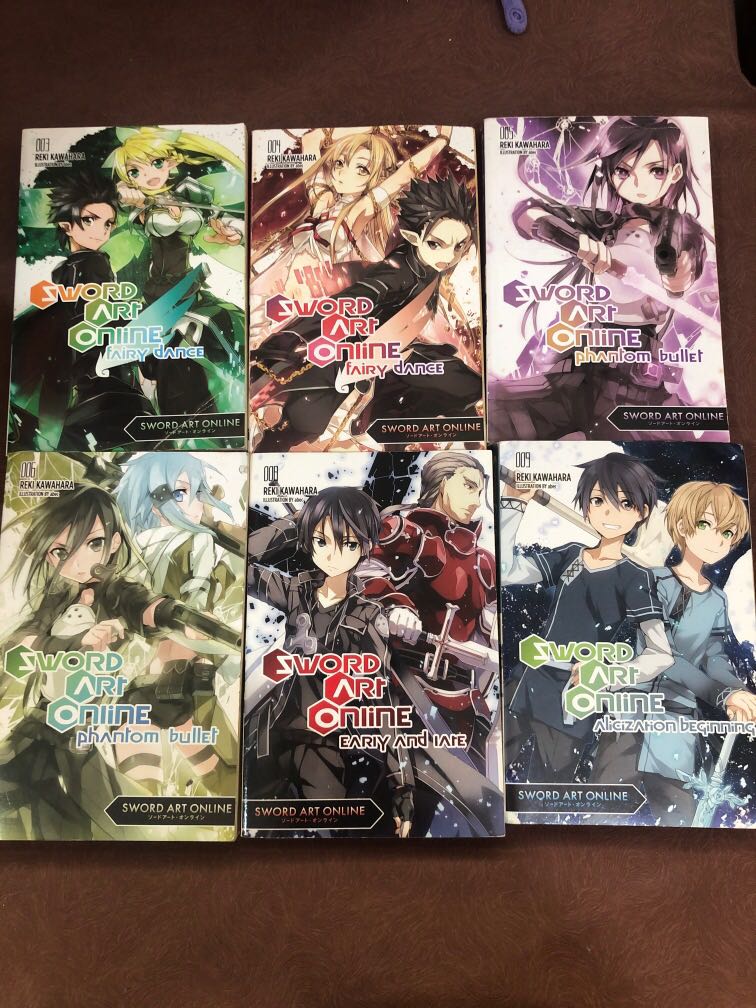 Sword Art Online Light Novel(Eng), Hobbies & Toys, Books & Magazines ...