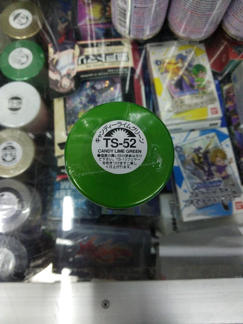 Tamiya TS-52 Candy Lime Green Spray Paint For Plastic, Hobbies & Toys ...