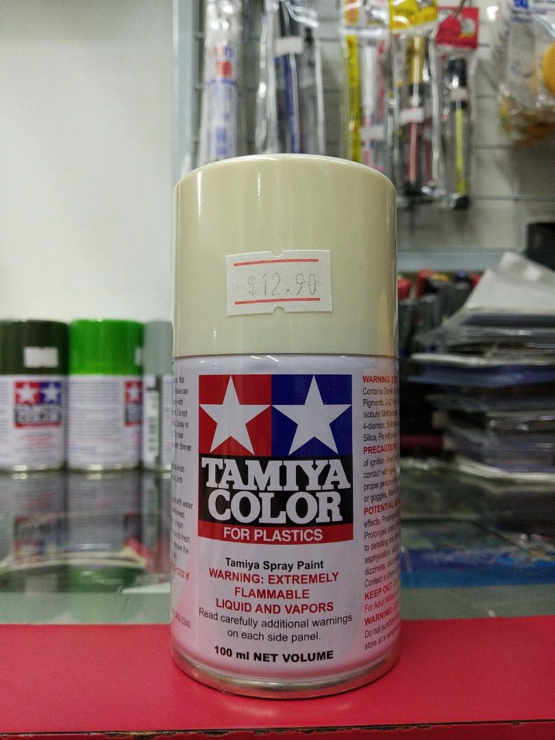 Tamiya TS-7 Racing White Spray Paint For Plastic, Hobbies & Toys ...