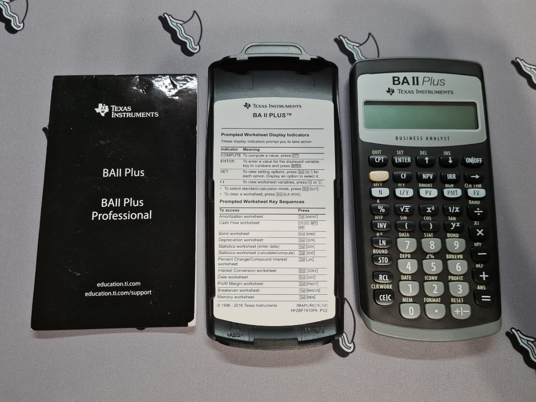 Texas Instruments BAII Plus Professional Financial Calculator, Hobbies ...