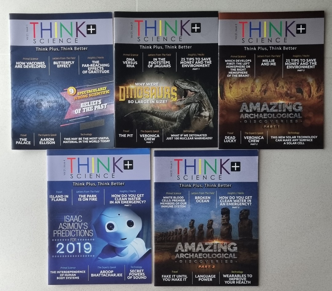 THINK+ Science Magazine, Hobbies & Toys, Books & Magazines, Magazines ...