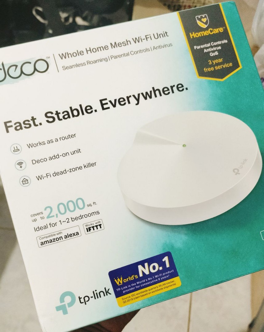 TP-Link Deco M5 (2 pack) AC1300 Whole Home Mesh Wi-Fi System | Seamless ...