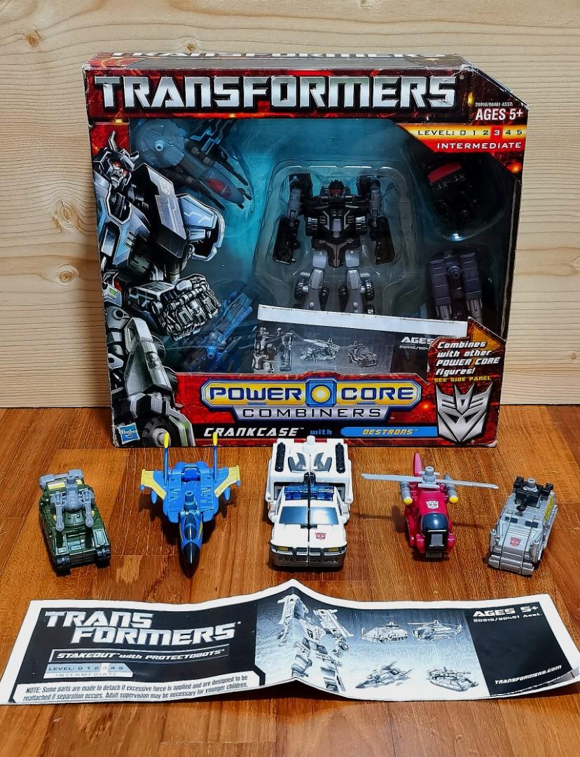 Transformers 2 set of Power Core Combiner Autobot Stakeout and ...