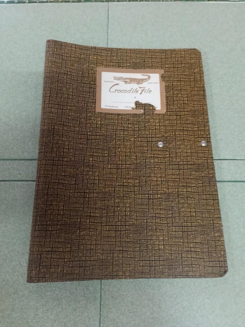 Vintage 70's/80's Crocodile File., Hobbies & Toys, Collectibles ...
